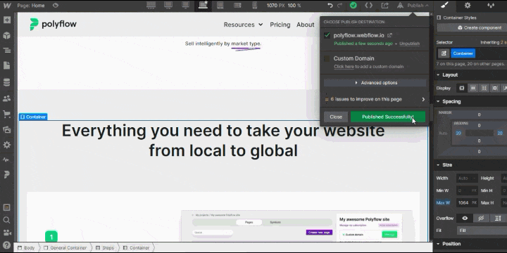 Polyflow first use - Polyflow/guides